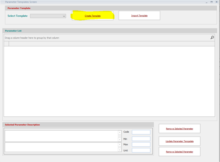 How To Parameter Tempalte Create Template… – PhoenixDiag Support Page